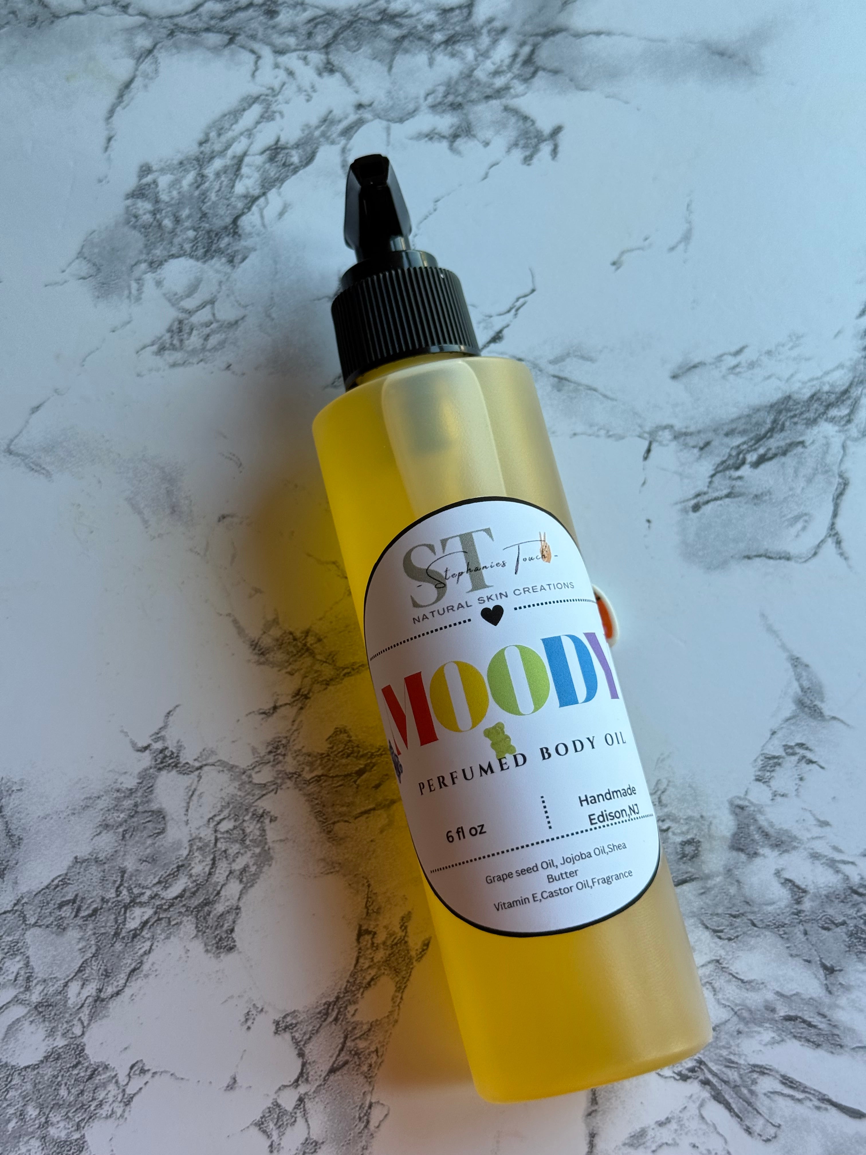 MOODY perfumed body oil – Stephanie's Touch